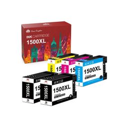 Toner Kingdom 5er PGI 1500XL für CANON PGI-1500 XL Tintenpatrone (Maxify MB2000 MB2050 MB2100 MB2150 MB2155