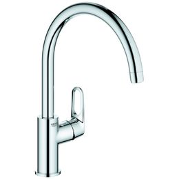 Grohe Einhand-Spültischbatterie BauFlow 31538_1 hoher Auslauf Grohe ZERO chrom, 31538001 31538001