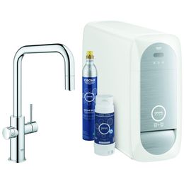 Grohe Blue Home Starter Kit 31543 auszb. Mousseur Bluetooth/WIFI U-Auslauf chrom, 31543000 31543000