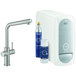 Grohe Blue Home Starter Kit 31454 Bluetooth/WIFI L-Ausl. supersteel, 31454DC1 31454DC1