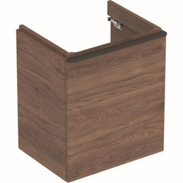 Geberit Smyle Square Unterschrank für Waschtisch, m. 1 Tür re 53,6x61,7x43,3cm, Nussbaum, 500365JR1 500365JR1