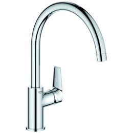 Grohe Einhand-Spültischbatterie BauEdge 31367_1 hoher Auslauf Grohe ZERO chrom, 31367001 31367001