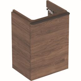 Geberit Smyle Square Unterschrank für Handwaschbecken, m. 1 Tür li 44,2x61,7x35,6cm, Nussbaum, 50035 500351JR1