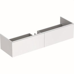 Geberit Xeno2 Unterschrank f. Waschtisch aus VARICOR mit zwei Hl., 159,5x35x47,3cm, weiß, 500346011 500346011