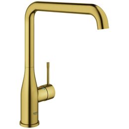 Grohe Küchenarmatur Essence 30505 hoher Auslauf cool sunrise gebürstet, 30505GN0 30505GN0