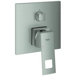 Grohe Einhandbatterie Eurocube 24094 FMS für 35600 3-Wege Umstellung supersteel, 24094DC0 24094DC0