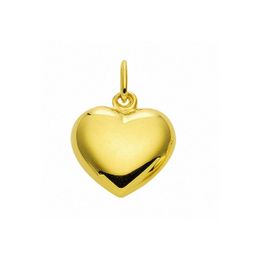 Adelia´s Adelia´s Kette mit Anhänger 585 Gold Anhänger Herz, Schmuckset - Set mit Halskette, goldfarben