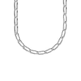 Firetti Kette ohne Anhänger Schmuck Geschenk Silber 925 Halsschmuck Halskette Panzerkette, Made in Germany, silberfarben