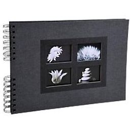 Exacompta Passion Spiralfotoalbum Hardback Papier 22 x 32 x 3 cm Schwarz