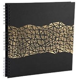 Exacompta Aramy Spiralfotoalbum Hardback Papier 33 x 35 x 3,3 cm Schwarz