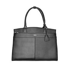 SOCHA Laptoptasche Iconic Black Feinsynthetik Schwarz 15.6 "