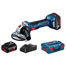 Bosch Winkelschleifer GWS 18V-7 125 mm Kit Blau, Schwarz