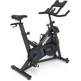 Speedbike Horizon Fitness "IC5.0" Fahrradtrainer schwarz (schwarz, blau) Racer-Bikes