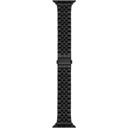 Smartwatch-Armband Michael Kors "BANDS FOR APPLE WATCH, MKS8056E" Uhrenarmbänder schwarz Ersatzarmbänder