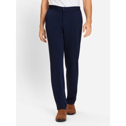 Jerseyhose Marco Donati Gr. 48, Normalgrößen, blau (marine) Herren Hosen Jeans