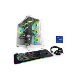 CSL Aqueon C94280 Extreme Edition Gaming-PC (Intel® Core i9 13900KF, ASUS ROG STRIX GeForce RTX 4090, 64 GB RAM, 2000 GB SSD, Wasserkühlung), weiß