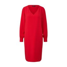 comma, COMMA Kleid Damen Gr&ouml;&szlig;e 40 rot Winterkleid