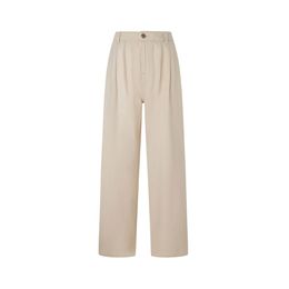 Pepe Jeans Pleat-Front Pants 'Cecilia' female Beige size 31