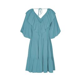Mbym Kleid 'Eleyna' Damen Größe 34 hellblau Winterkleid