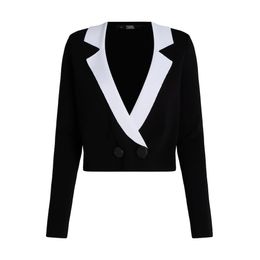 K by KARL LAGERFELD Karl Lagerfeld Blazer female Black size XXL
