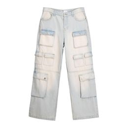 Bershka Jeans Damen Gr&ouml;&szlig;e 25/26 hellblau