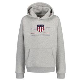 Gant Sweatshirt Jungen Größe 134/140 navy / grau / rot / weiß