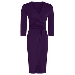 HotSquash Sheath Dress female Purple size 38