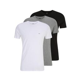 Diesel T-Shirt Herren Gr&ouml;&szlig;e M graumeliert / schwarz / wei&szlig;