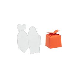 Stanzenshop.de Motivschablone Stanzschablone: Schachtel mit Schmetterlingsverschluss