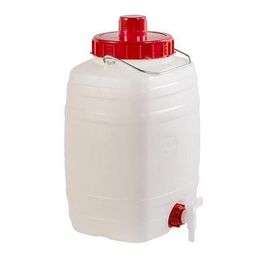 Proregal® Regentonne Mehrzweckfass mit Schraubdeckel & Ventil 10 Liter