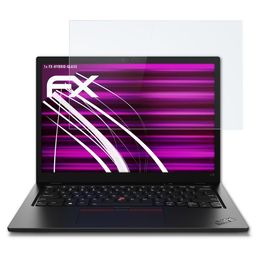 atFoliX Schutzfolie Panzerglasfolie für Lenovo ThinkPad L13 Gen 3, Ultradünn und superhart, weiß
