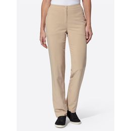 Thermohose Casual Looks Gr. 52, Normalgrößen, beige Damen Hosen Wanderhosen