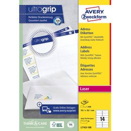 Avery Addressing labels DL envelopes (UltraGrip)