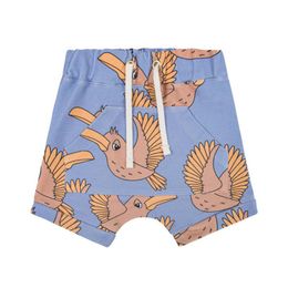 Dear Sophie - Shorts BIRDIE in blue, Gr.86/92