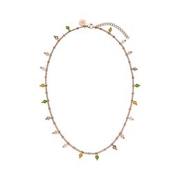 PURELEI Collier Boho, mit bunten Glasperlen