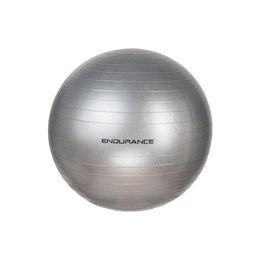 Endurance Gymnastikball Gym Ball, aus robustem Material, silberfarben