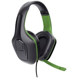 Trust GXT415X ZIROX XBox Gaming Over Ear Headset kabelgebunden Stereo Schwarz, Grün