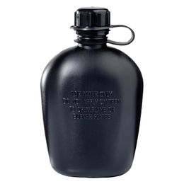 US Feldflasche PVC schwarz