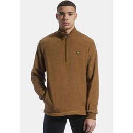 Lyle & Scott Lyle & Scott Rollkragenpullover mit Eingrifftaschen, braun