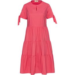 Brigitte von Schönfels Brigitte von Schönfels Kleid mit Stufenvolants Koralle (Größe: 34)