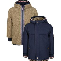 Finkid - Wende-Winterparka JUURI in navy, Gr.92/98