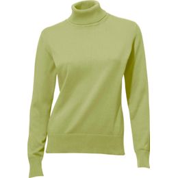 Heine Damen Rollkragenpullover in Feinstrick-Qualit&auml;t kiwi Gr&ouml;&szlig;e 36