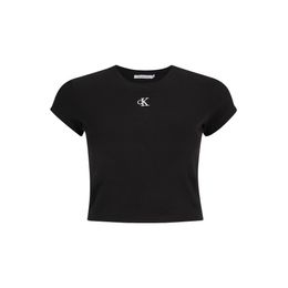 Calvin Klein Jeans Shirt Damen Größe XXS schwarz / weiß