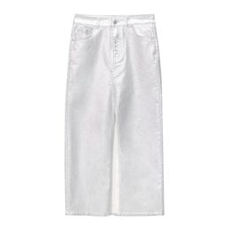 Pull&Bear Pull&bear Skirt female Silver size XL