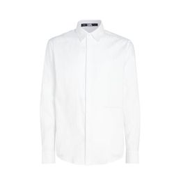 K by KARL LAGERFELD Karl Lagerfeld Shirt 'Monogram Diamond' Herren Größe S weiß
