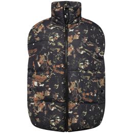 Studio Untold Weste Damen Gr&ouml;&szlig;e XXXL/4XL beige / schwarz