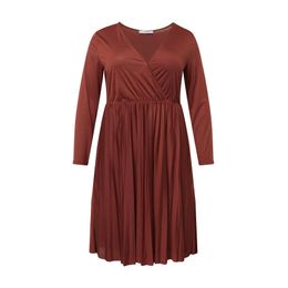 ABOUT YOU Curvy - Kleider 'Cleo Dress' Damen Gr&ouml;&szlig;e 54 braun Winterkleid