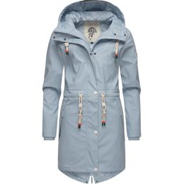 Navahoo Performance Jacket 'Tropical Storm' female Blue size XXXL
