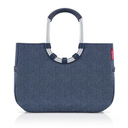 Reisenthel® Einkaufsshopper Loopshopper L herringbone dark blue OR, blau