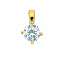 Adelia´s Adelia´s Kette ohne Anhänger 333 Gold Anhänger mit Zirkonia, Schmuckset - Set mit Halskette, goldfarben